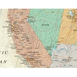 RMC Large USA & World Wall Map Set - Laminated, Big Paper, Classic ...