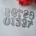 AOOOWER Numbers Embossing Cutting Dies Number Die Cuts for Birthday ...