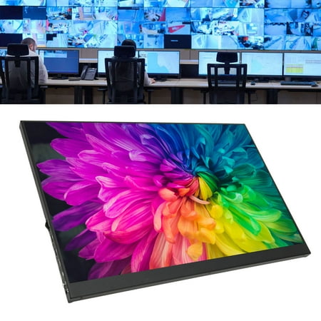 Touchscreen Monitor, Built In Dual Speakers HD 1920x1200 Portable ...