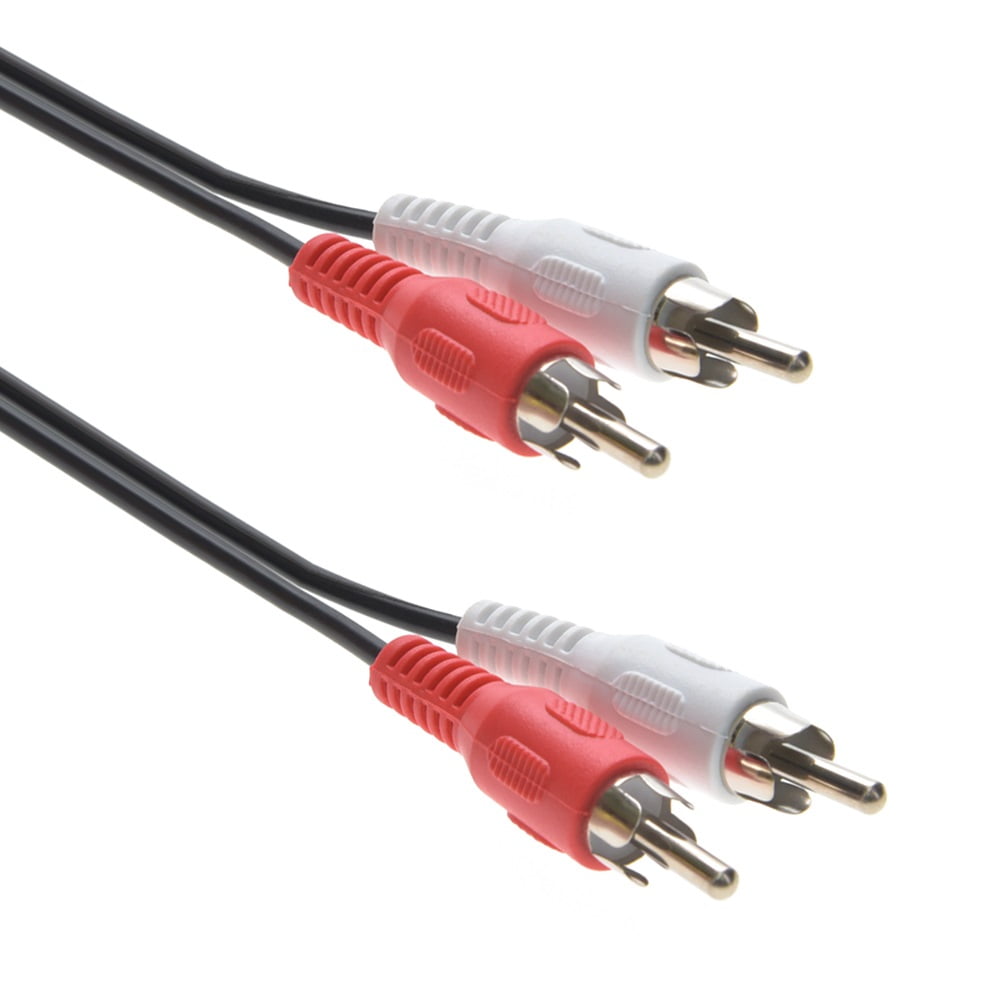 Cable Central LLC (50 Pack) 12Ft RCA M/M x 2 Audio Cable - 12 Feet ...