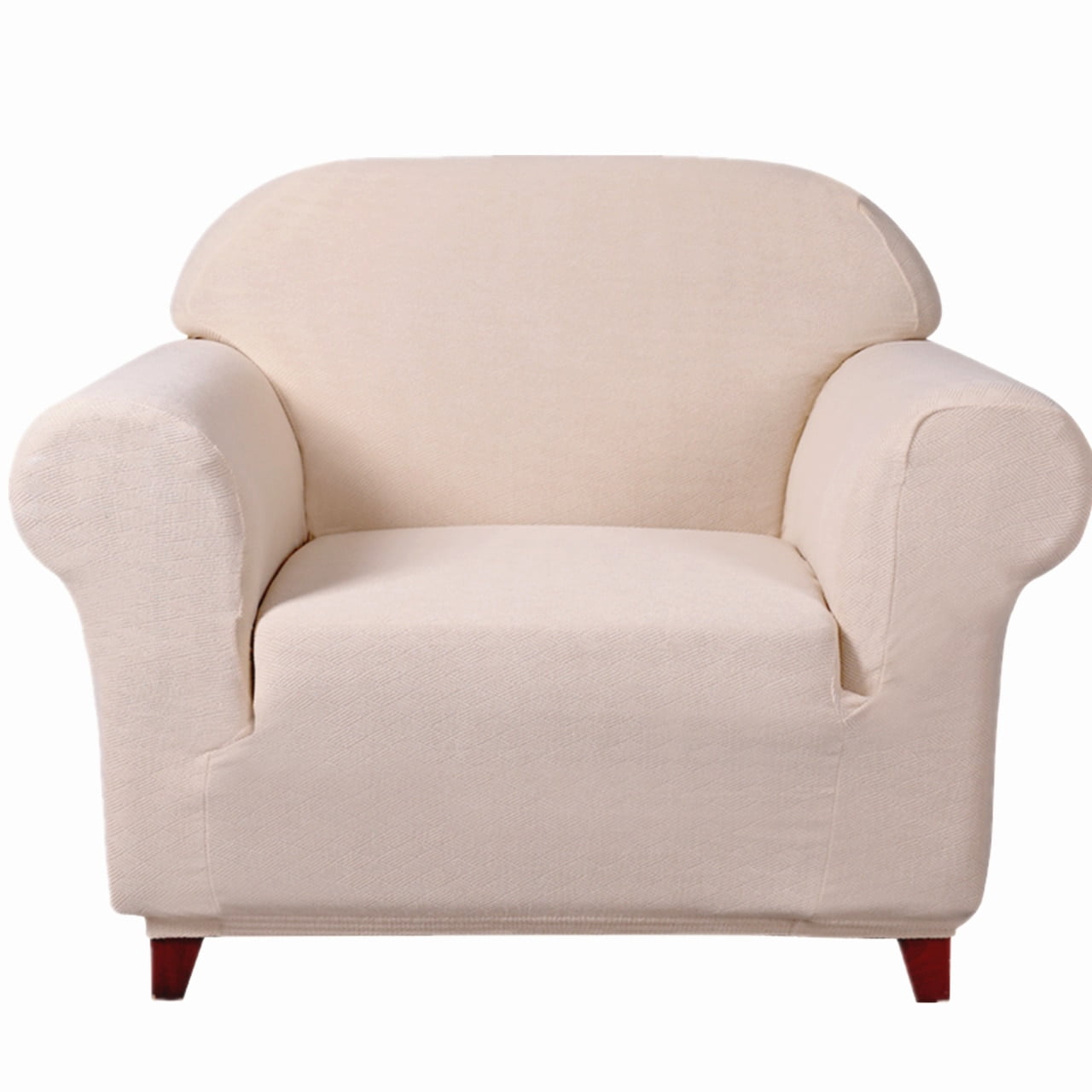 Enova Home Ultra Soft Stretch Fabric One Seater Chair Armchair ...