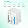 Powerextra 4 Pack 2440mAh 7.2V Rechargeable Li-ion Battery, Arlo Pro ...