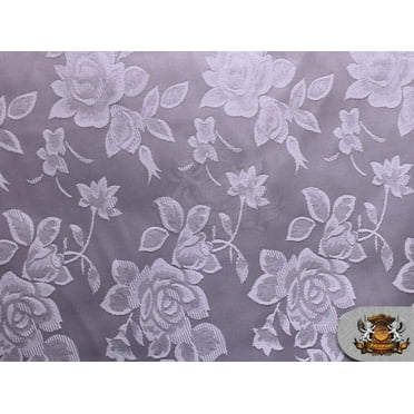 Valentina Textile's Inc. Floral Jacquard Brocade Satin 60" Width Sells ...