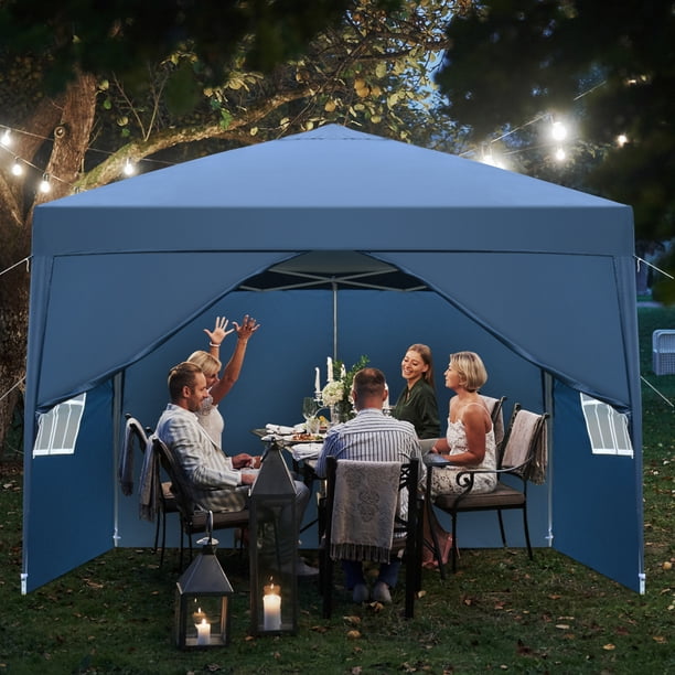 Blue Pop Up Tent