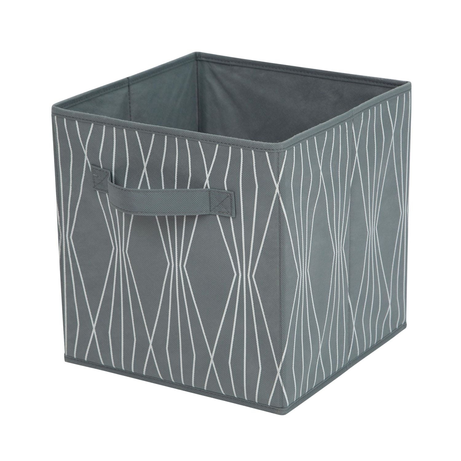 Mainstays Storage Cube Basket Bin - Foldable, great for Nursery ...