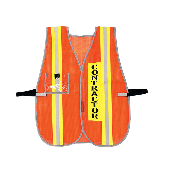 ORANGE Contractor Vest, XL - Walmart.com