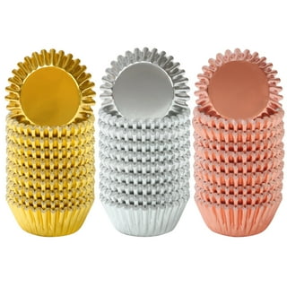 1.25 in Dia Bottom, 100 ct Mini Paper Baking Cup - Kraft Color ...