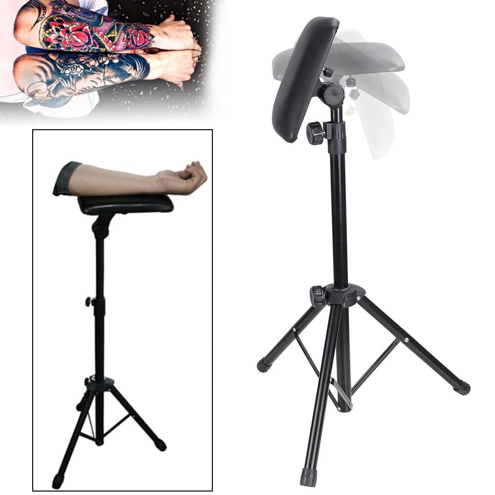 Miumaeov Adjustable Tattoo Armrest Arm Leg Rest Tripod Stand Salon ...