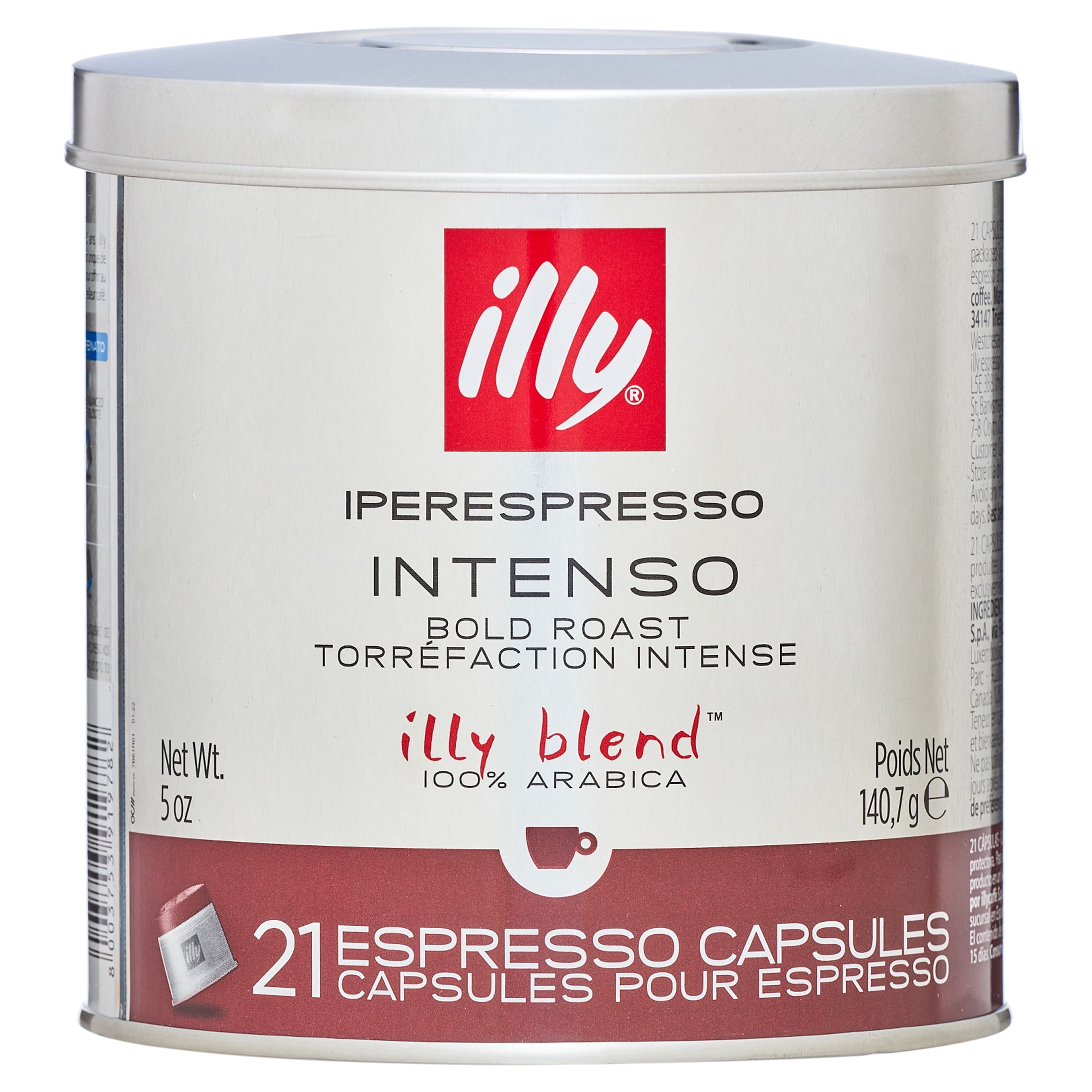 illy Intenso iperEspresso Capsules Bold Roast Italian Espresso, Intense ...