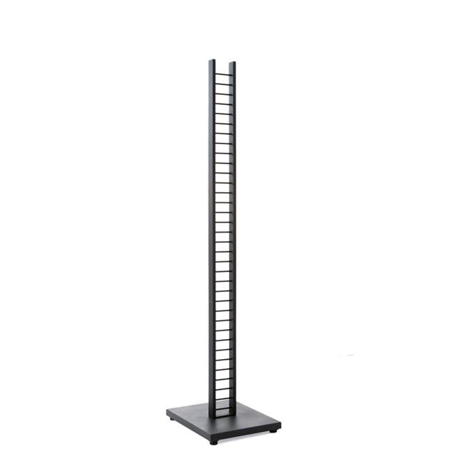 "Mirage" Matte Black Mini-Ladder 55 in. H Freestanding Costumer (Pack ...