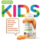 VITEEY Kids Vitamin C Gummies, Immune Support Supplement, Orange Flavor ...