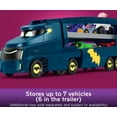Fisher-Price DC Batwheels Toy Hauler and Car, Bat-Big Rig with Ramp and ...