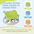 Arlopu Kids Sensory Spinning Chair, Manta-Shaped Sensory Swivel Chair ...