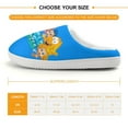 Animated Bubble Guppies Soft Plush Slippers for Boys Girls Winter Warm ...