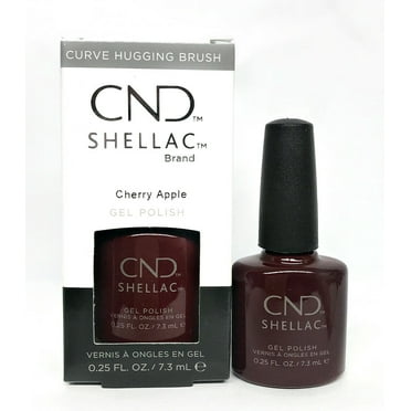 CND Shellac Nail Polish - Hot Chilis for Women, 0.25 oz, Top Coat Shade ...