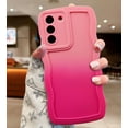 Wave Frame Case for Samsung Galaxy S23 FE 5G Phone Case,Cute Wave Frame ...
