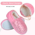 Berhood Girls Slippers Warm Plush Fuzzy Slippers for Little Big Kids ...