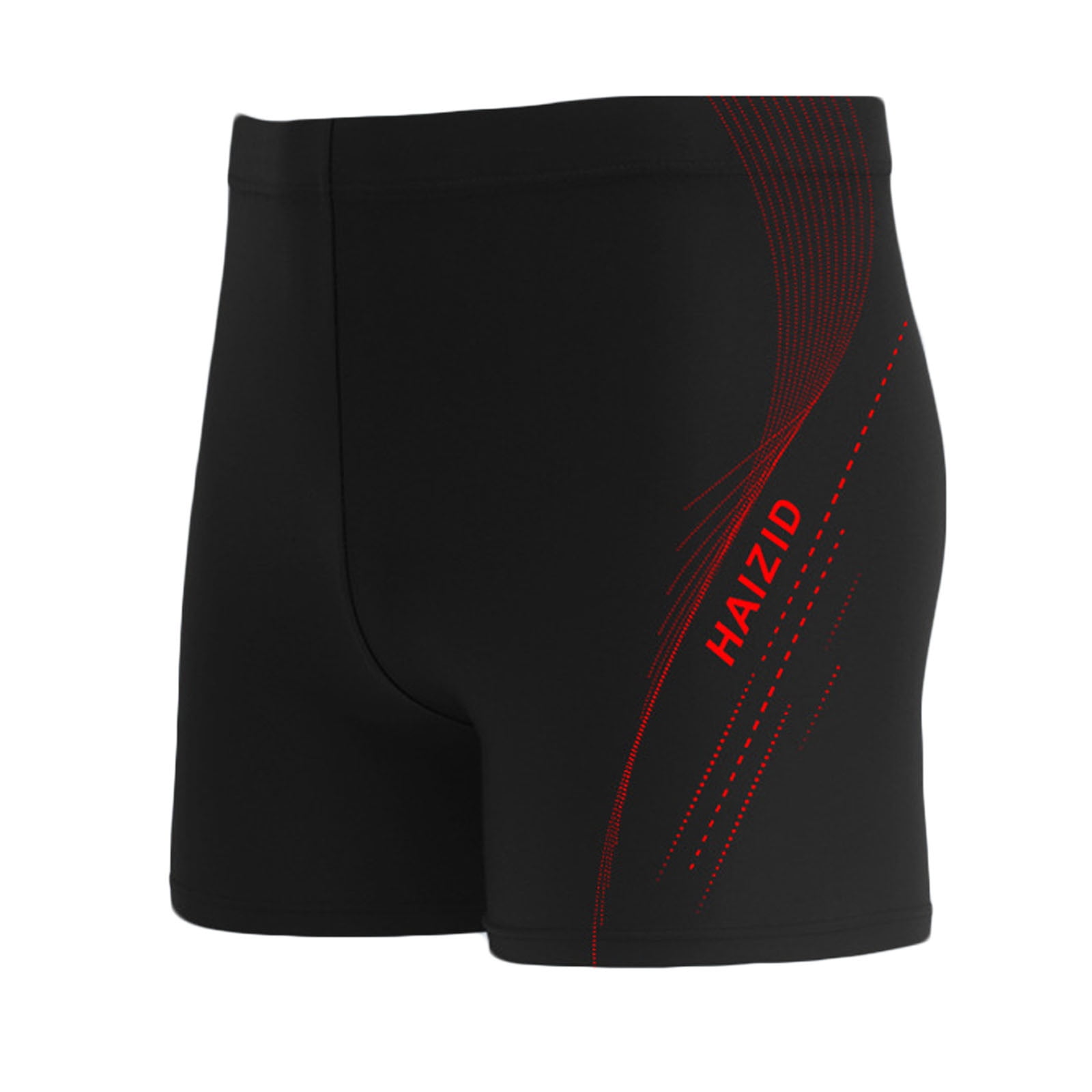 Men's Square Leg Short Swim Jammers Durable Training Team Swimsuit 4 ...
