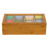 Tea Box Tea Storage Bamboo Natural, Nice Tea Chest Tea Packaging Good ...