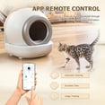 Furmax Automatic Self Cleaning Cat Litter Box, App Control, Large ...