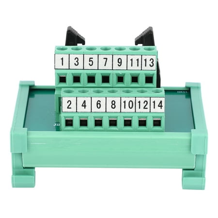PLC Terminal Block Connector,IDC 14P PLC Breakout PLC Breakout Board ...