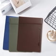 A4 Upgraded Leather Clipboard with Pen Holder, Portable Document Clip ...
