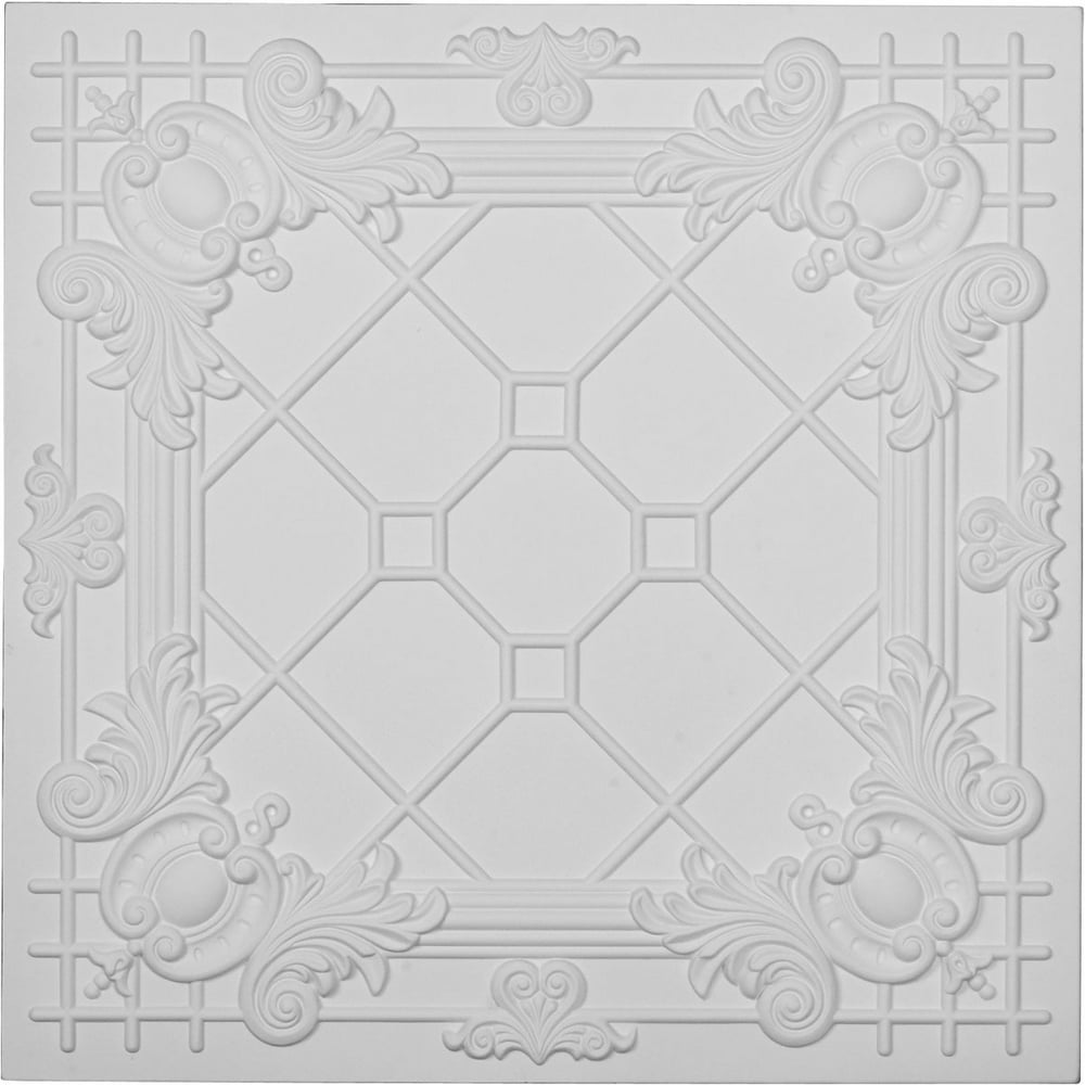 24"W x 24"H x 3/4"P Hillsborough Ceiling Tile - Walmart.com - Walmart.com