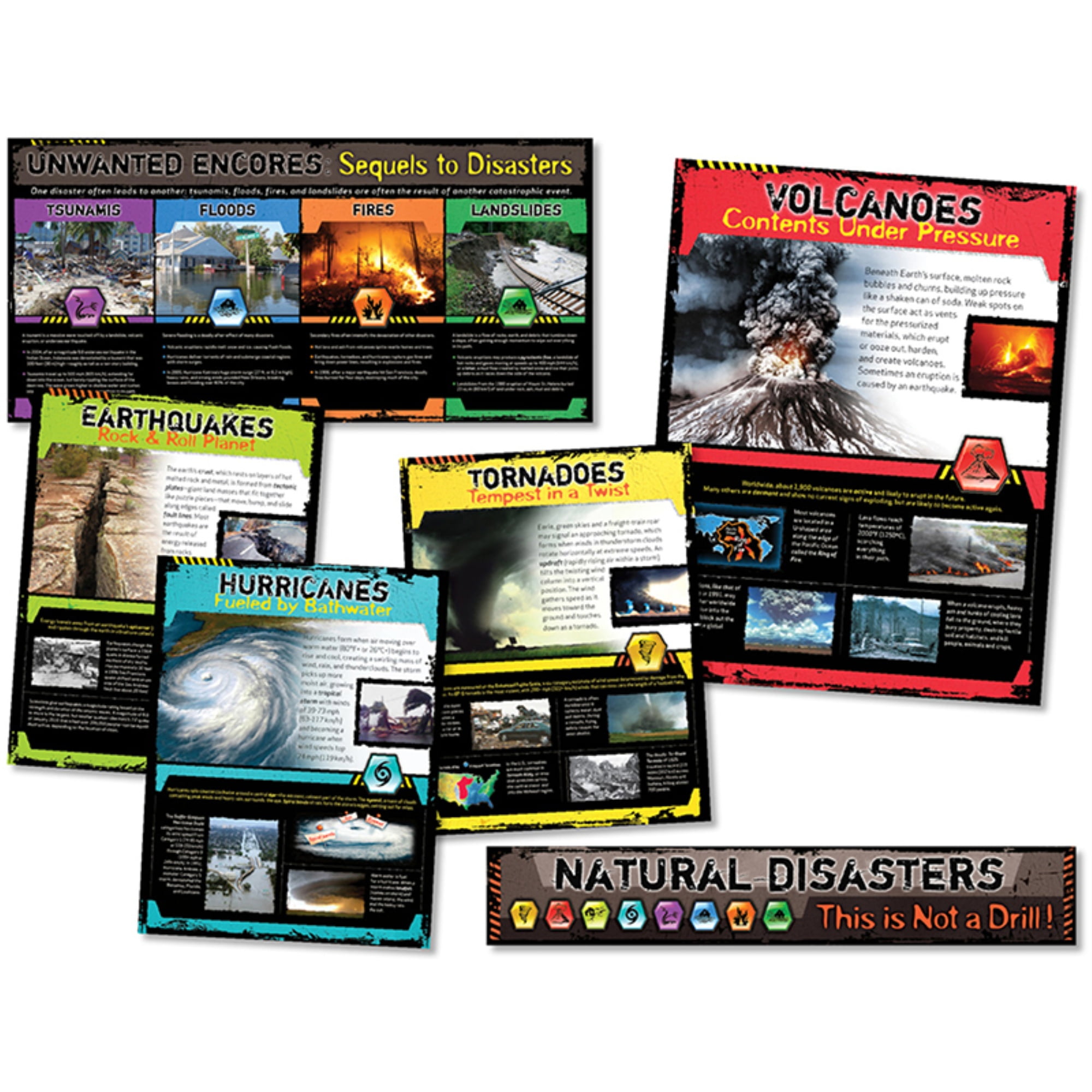 Natural Disasters Bulletin Board Set Set Of 6 Walmart natural-disasters-bulletin-board-set-set-of-6-walmart