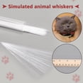 500Pcs Animal Whiskers for Crafts Needle Felting 2.5-3.4 inch Long ...