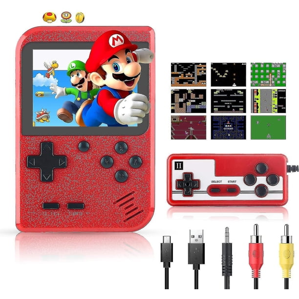 Consola de juegos portátil Mini consola de juegos retro Gameboy con 400 ...