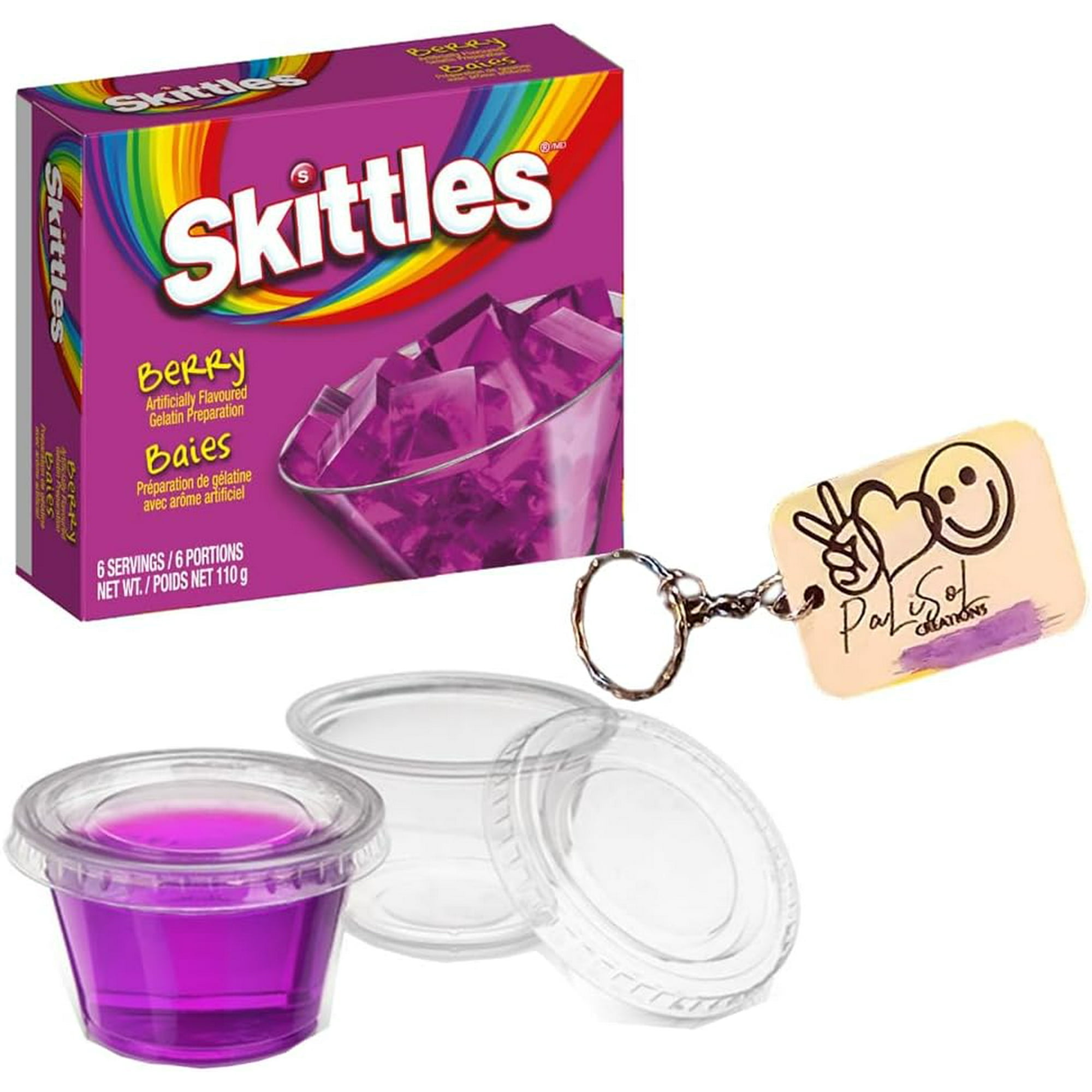 Click here for Hsmeiegadovf Skittle Gelatin Shot Pack - Berry Fla... prices