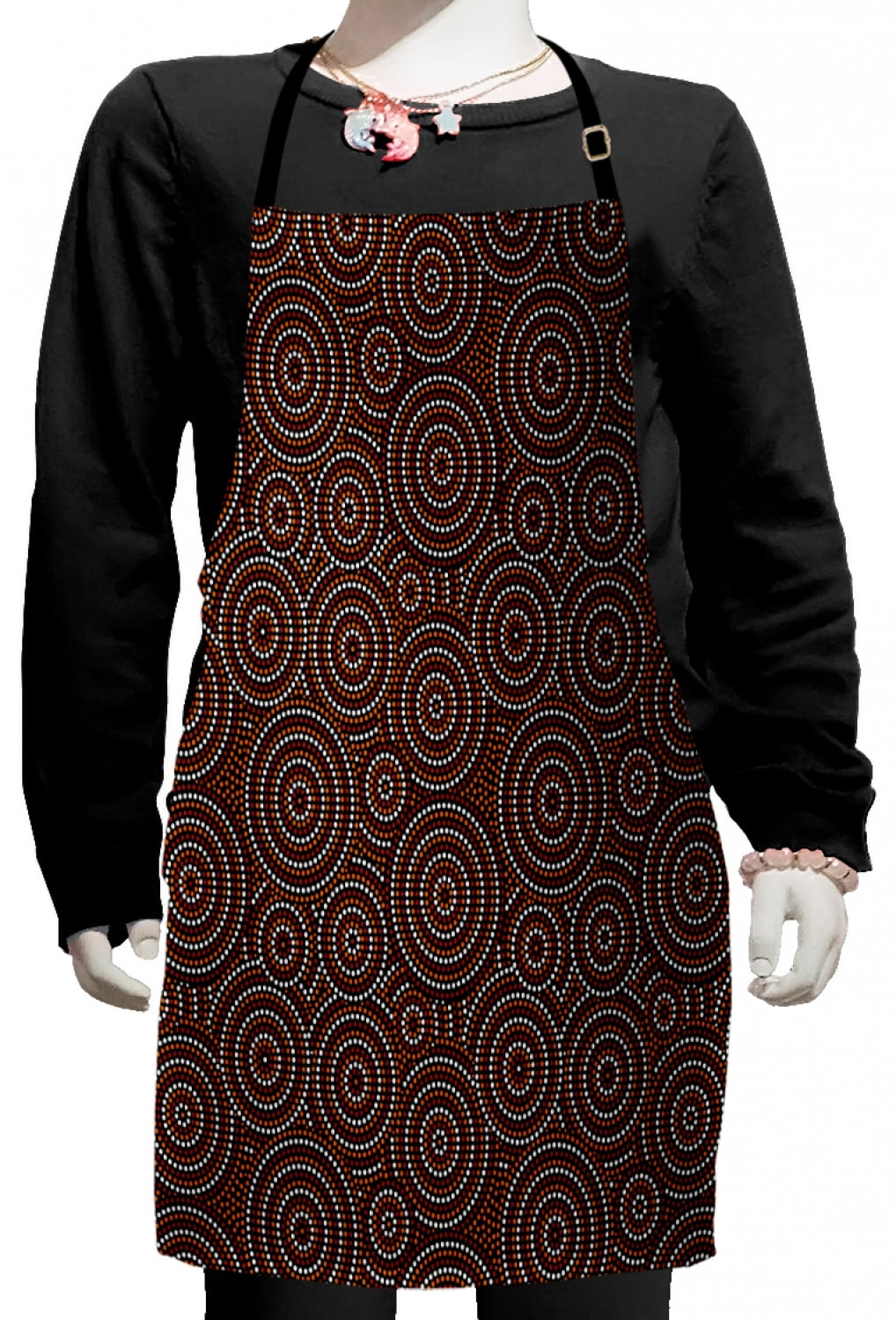Tribal Kids Apron, Traditional Australian Shapes Aboriginal Art ...