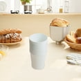 100 Pcs 210ML Disposable Paper Cups, Hot Cold Beverage Drinking Cup for ...