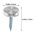 MLINS 1 Set Stainless Steel Decorative Screws With Caps Heavy-Duty ...