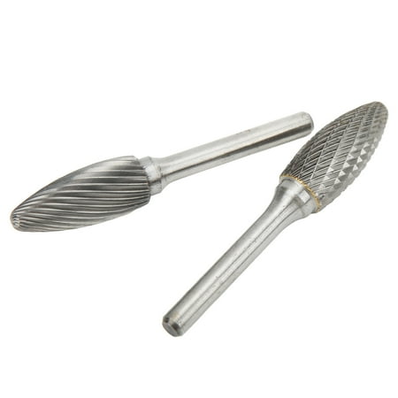 Single Double Cut Carbide Burrs, High Efficiency Long Durability 45mm ...