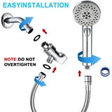 Camkey High Pressure Handheld Shower Head, Water-Saving Propeller ...