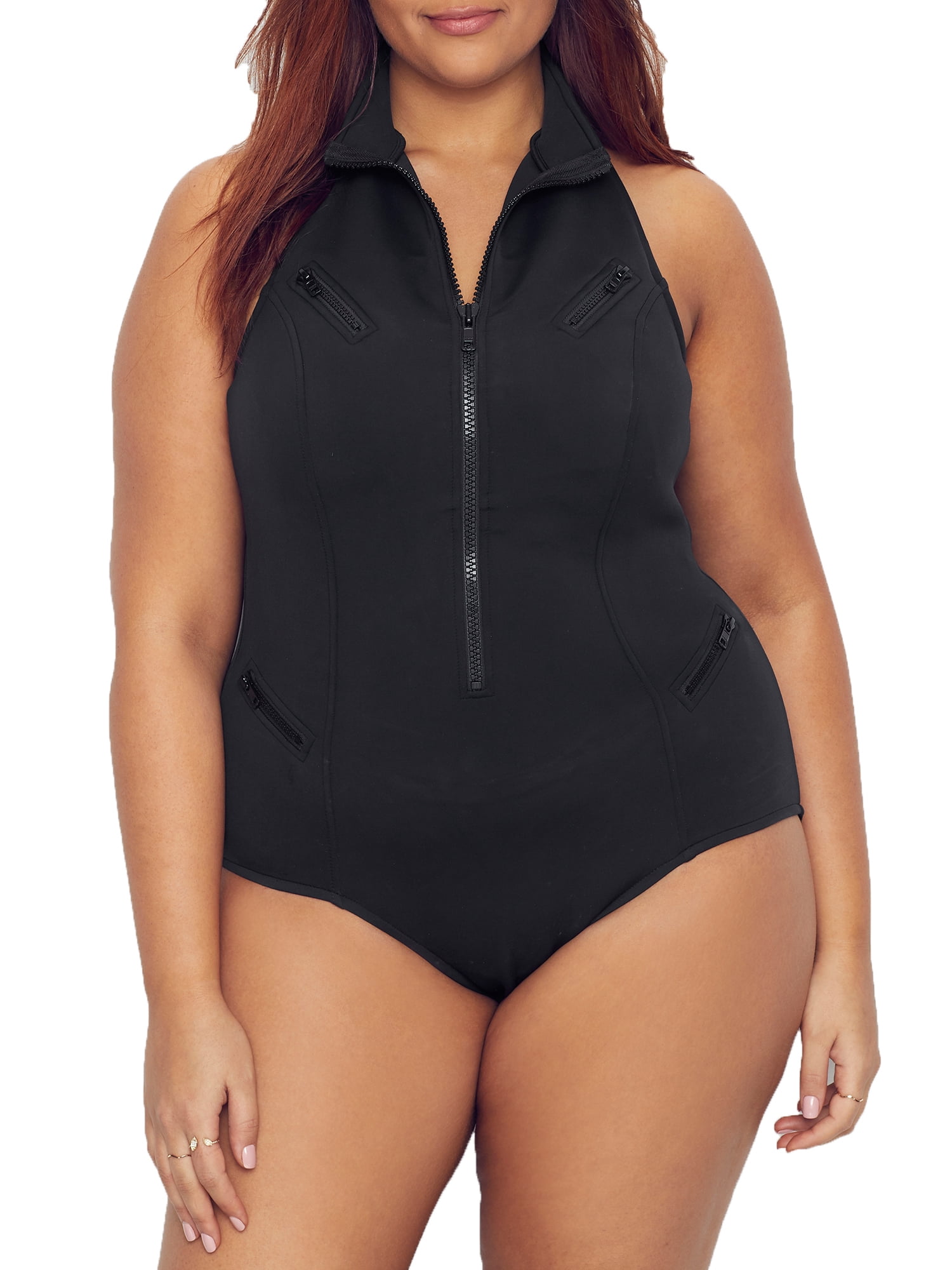 Magicsuit Magicsuit Womens Plus Size Deep Dive Coco Underwire One