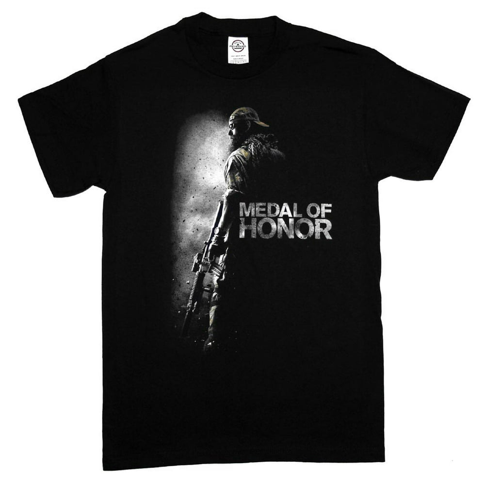 Medal of Honor - Medal Of Honor Cover Logo Video Game T-Shirt Tee ...