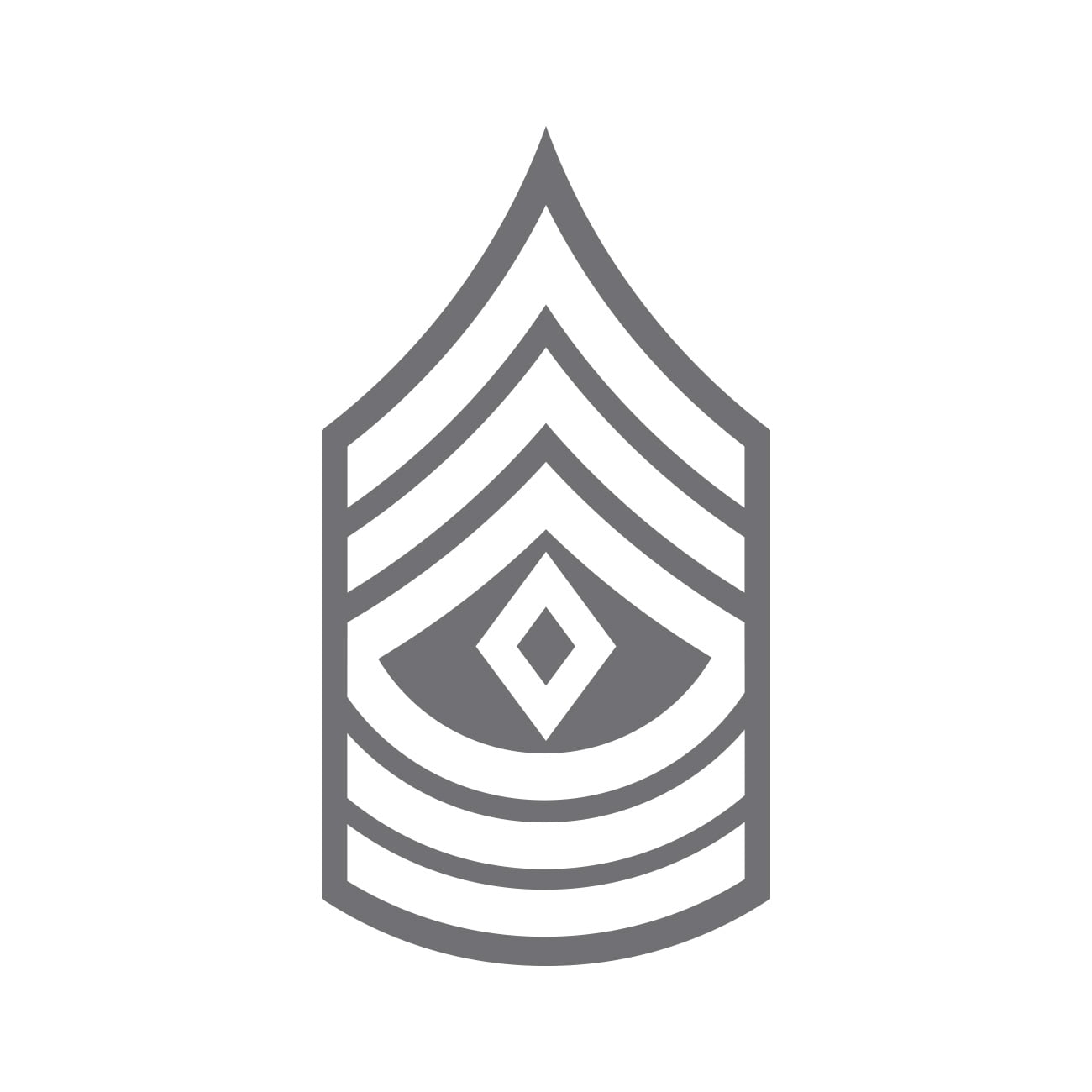 E-8 First Sergeant Rank Sticker Decal Die Cut - Self Adhesive Vinyl ...