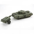 Tamiya 35100 Churchill Crocodile Flamethrower Tank 1/35 Scale Plastic ...