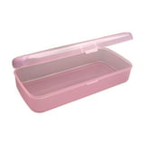 Nail Art Tool Storage Box Clear Rectangular Manicure Tool Box Case ...
