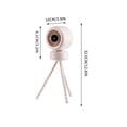 Btomtd Clip On Fan with Auto Oscillation Flexible Tripod and Digital ...