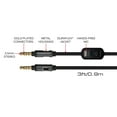 Monster Auxiliary Audio Cable with Hands-Free Microphone, 3 ft ...