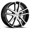 Motiv 20x8.5 5X4.50 432C Rigor Chrome Wheel Rim - Walmart.com