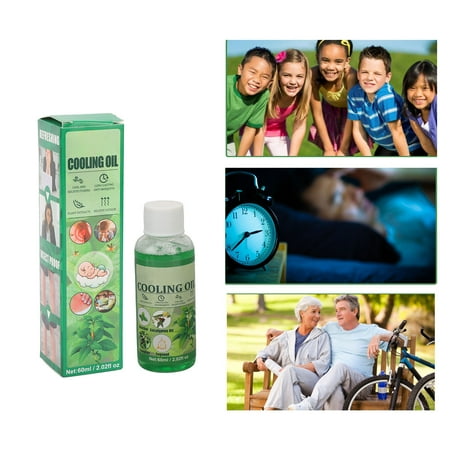 Essential Medicated Oil,2pcs 60ml Medicated Oil Spray Relief Refreshing ...