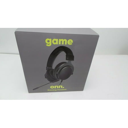 Refurbished ONN (118927-2 K) FF-25 Gaming Headset - Black | Walmart Canada