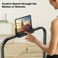Bigzzia 2-in-1 Treadmill: Folding, Under Desk, Handrail, 265lbs ... Bigzzia 2-in-1 Treadmill: Folding, Under Desk, Handrail, 265lbs ...