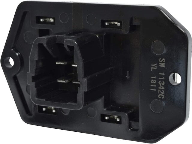 Center Blower Motor Resistor - Compatible with 2009 - 2010 Dodge Ram ...