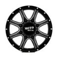 Moto Metal Cast Aluminum Rim MO995 20X8.25 8X6.5 S-BLK MILL 127MM ...