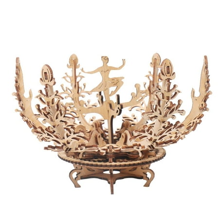 Wooden Hand Mechanical Models Construction Preschool Educational ...